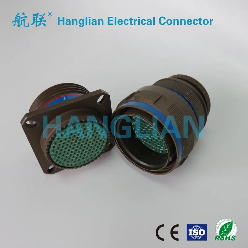 Mil-dtl-38999 Iii Military Class Connector,Olive Green Receptacle And ...