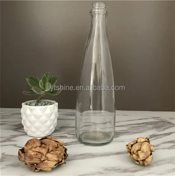 Hot Wholesale 330ml Cone Shape Beverage Glass Bottle Soda Bottle Water ...