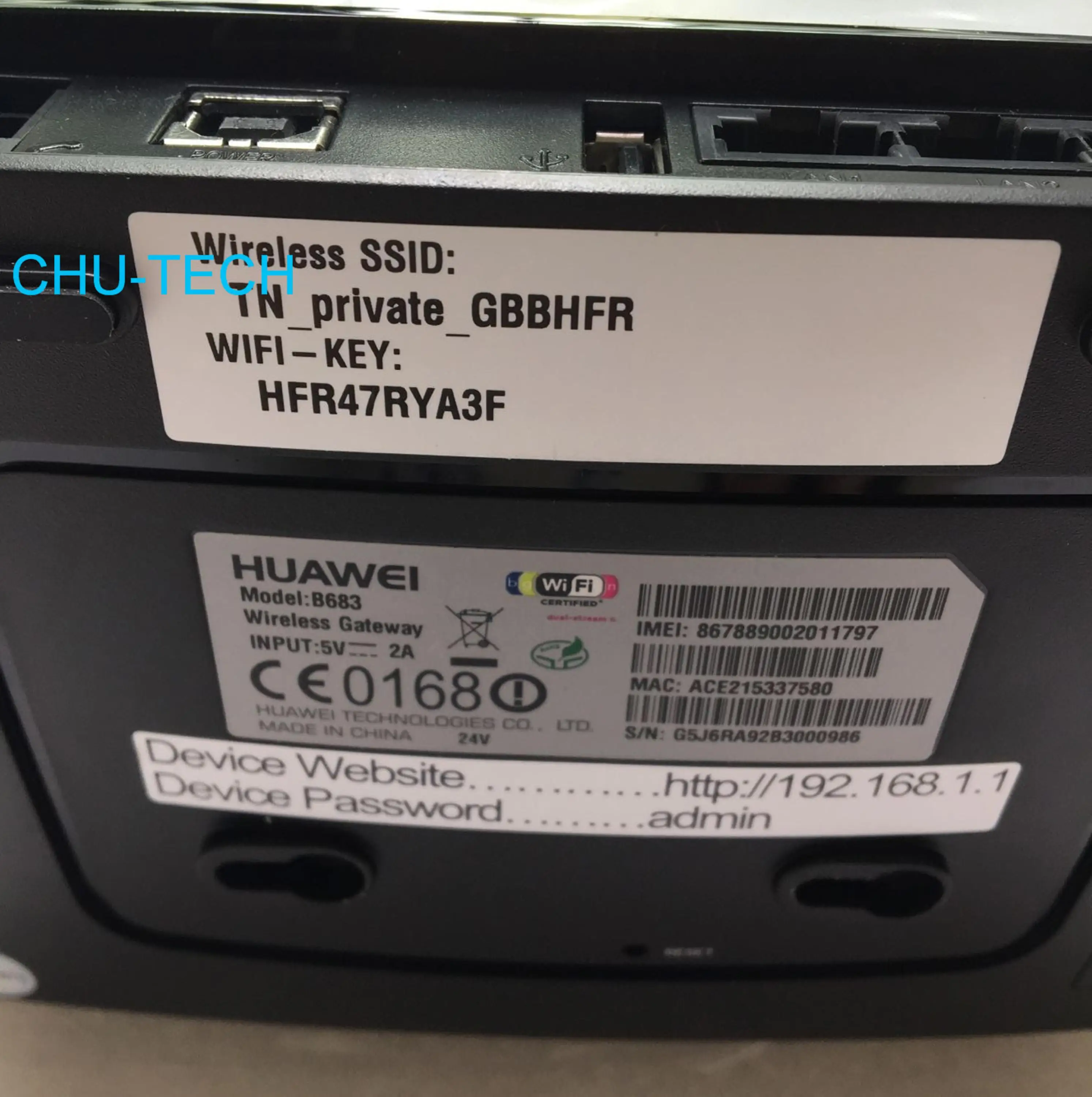 Original Unlocked Huawei B683 Update 21.6mbps 3g Wireless Router Hspa ...