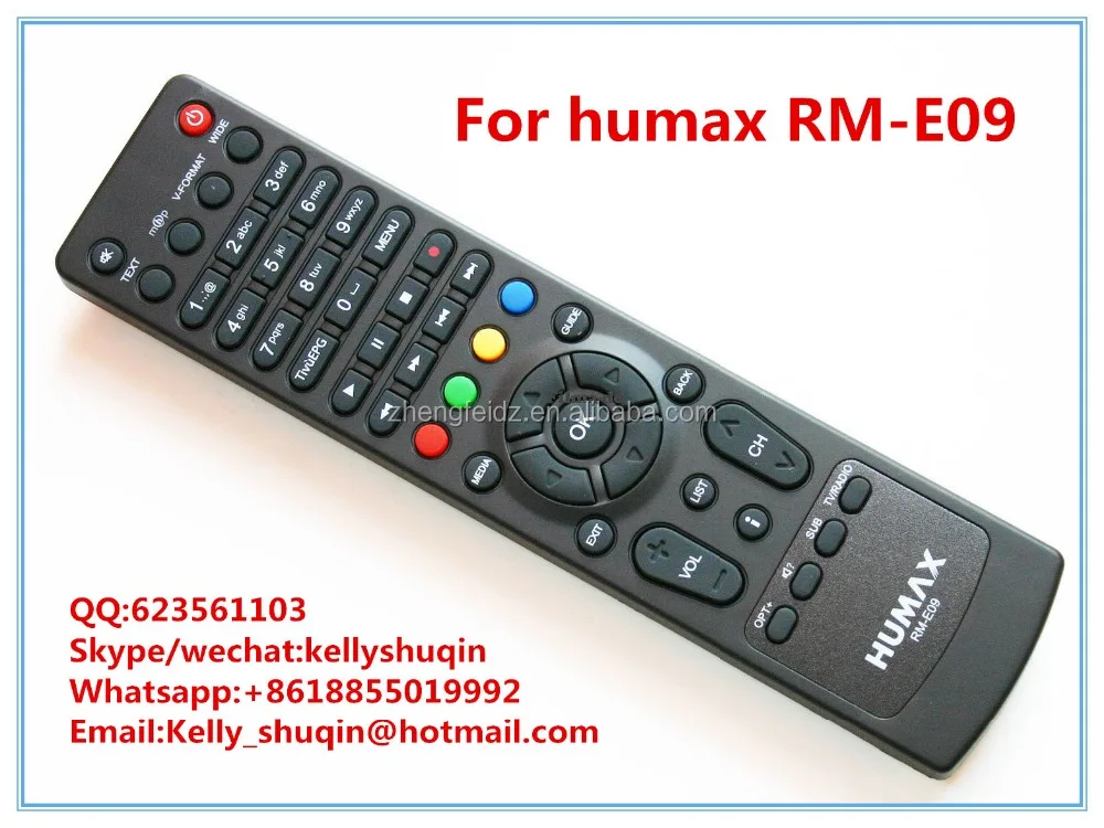 Sat Remote Controller Unit Humax Rm-e09 - Buy Satellite Universal ...