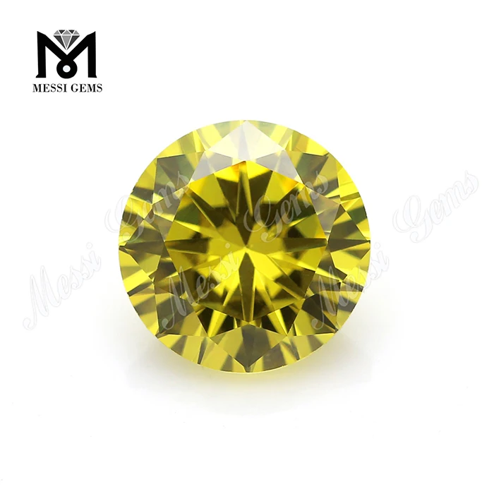 Wholesale Zircon Jewellery 12mm Round Cubic Zirconia Diamond - Buy ...