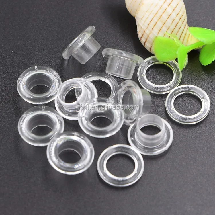 Clear Plastic Transparent Clear Grommets Eyelet For Bags - Buy Eyelet ...