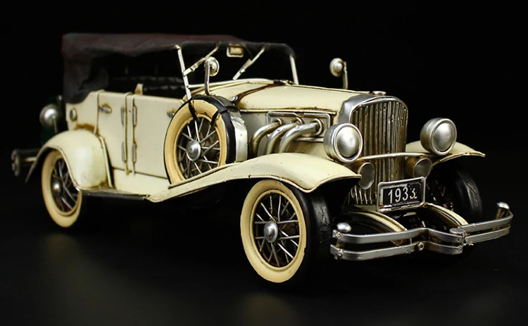 1934 Wholesale Retro Model Car Handmade Metal Crafts 1:12 Scale Model ...