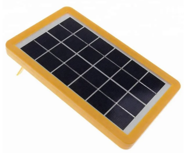 Portable Mini Solar Panel 5v 6w 3w Solar Panel Solar Cell Charger - Buy ...