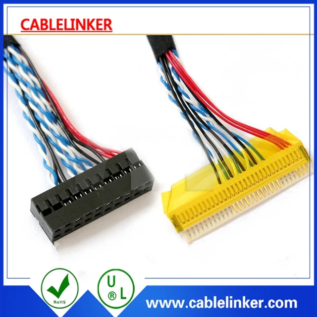 Lvds Pinout 30 Pin Laptop Screen Ribbon Cable - Buy Lvds Pinout 30 Pin ...