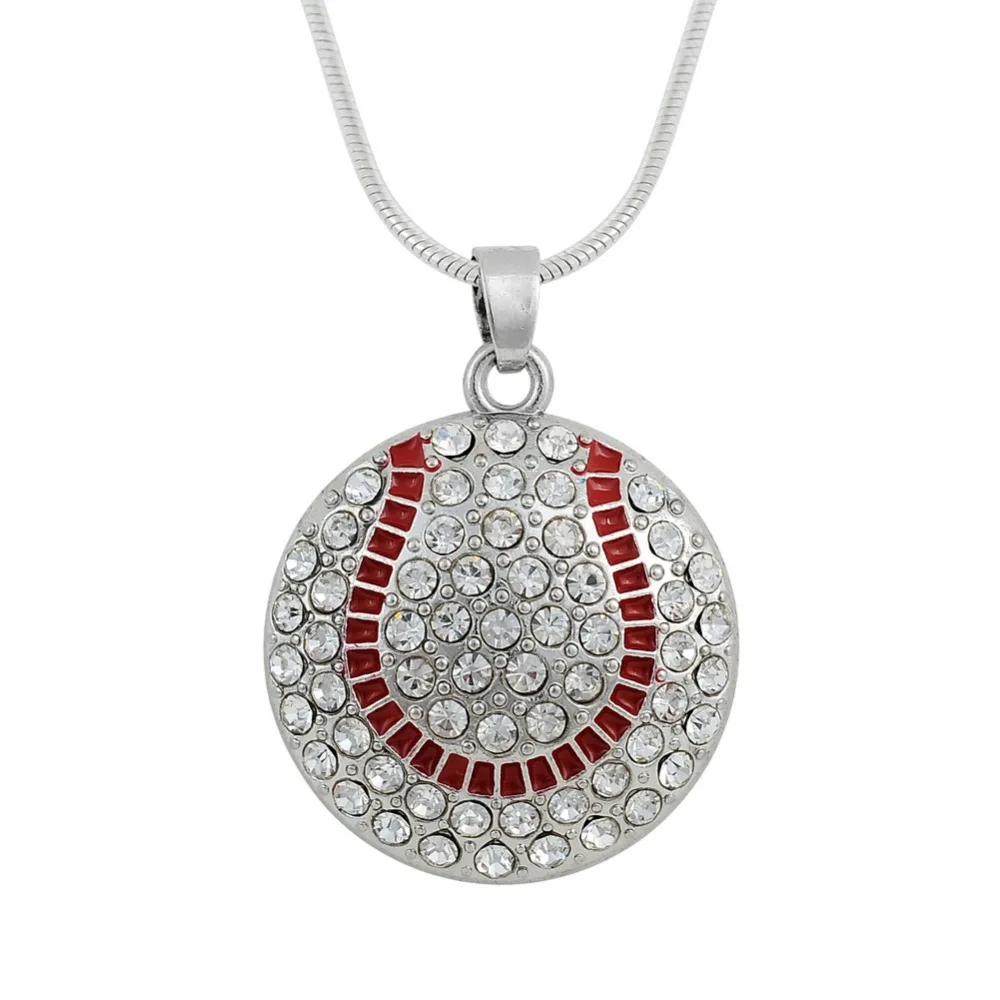 Zinc Alloy Badminton Shuttlecock And Battledore Ball Pendant Necklace ...