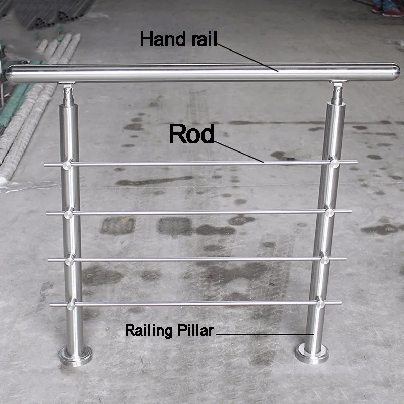 Condibe 38mm Stainless Steel Round Pipe Rod Baluster Post - Buy ...