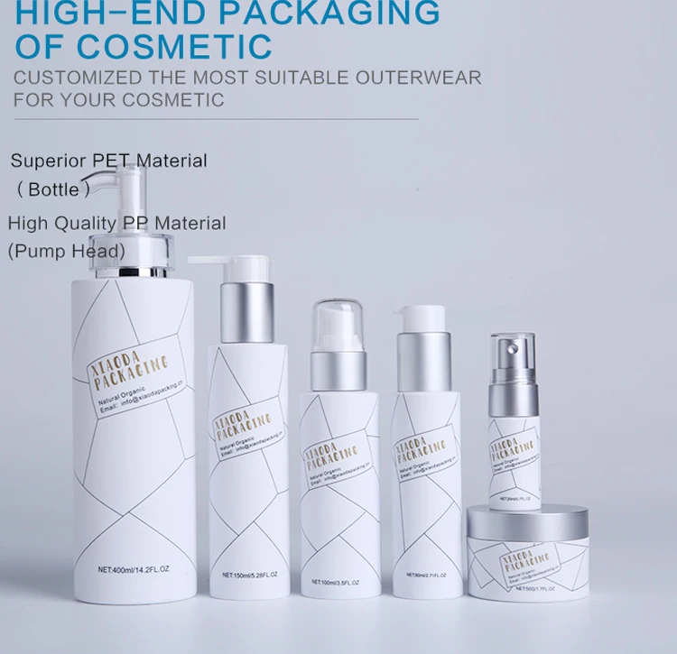 High End Custom Printed Lotion Bottles Modern Cosmetic Packaging Luxury ...