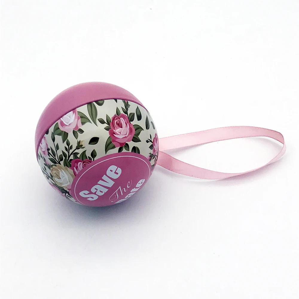 Openable Tin Ball For Christmas Decoration - Buy Xmas Decorative Custom ...