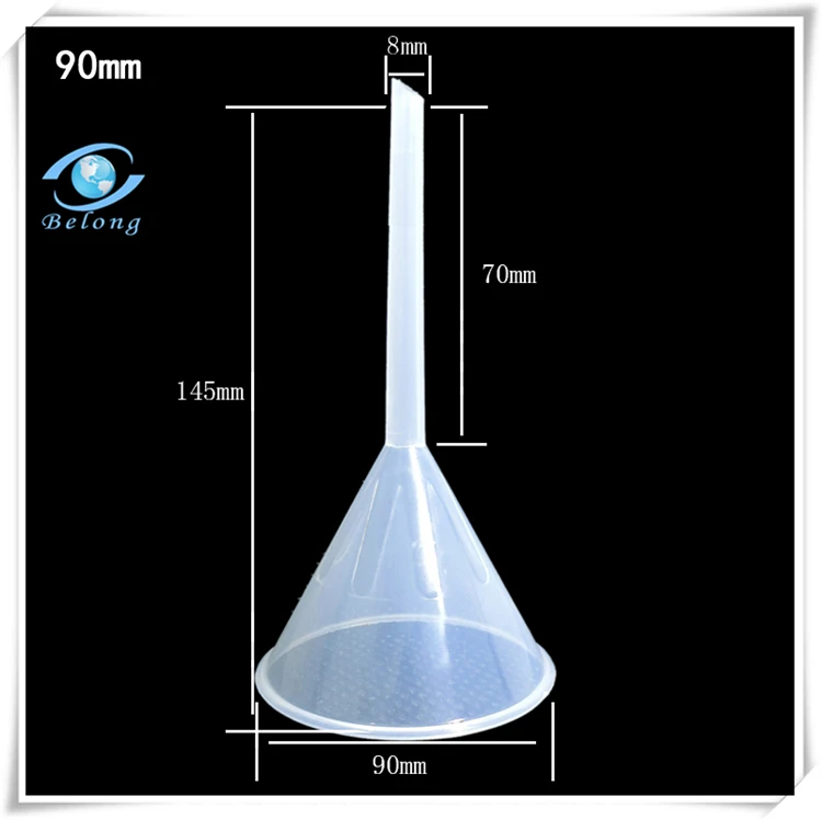 High Quality Mini Plastic Funnels in Bulk - Laboratory Use
