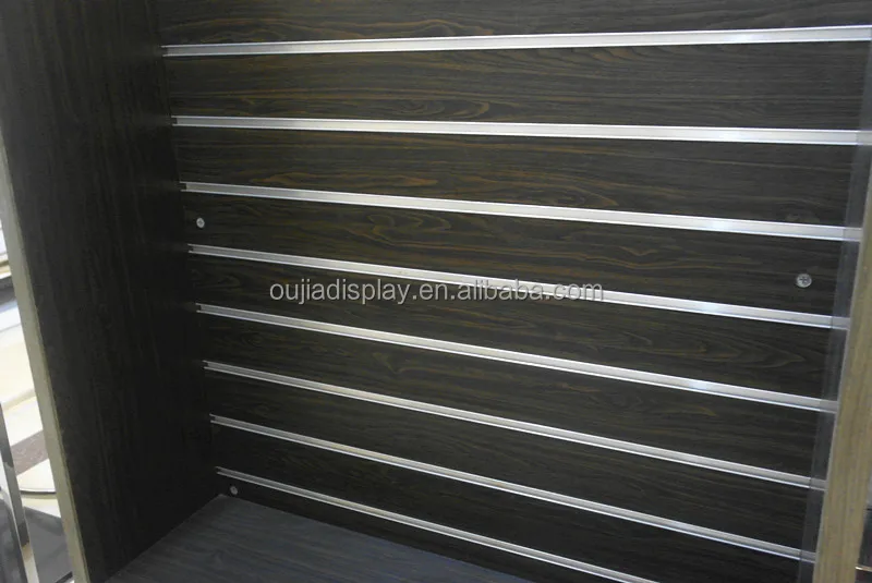 Wood Slatwall Display Rack For Hanging Hooks - Buy Wood Slatwall ...