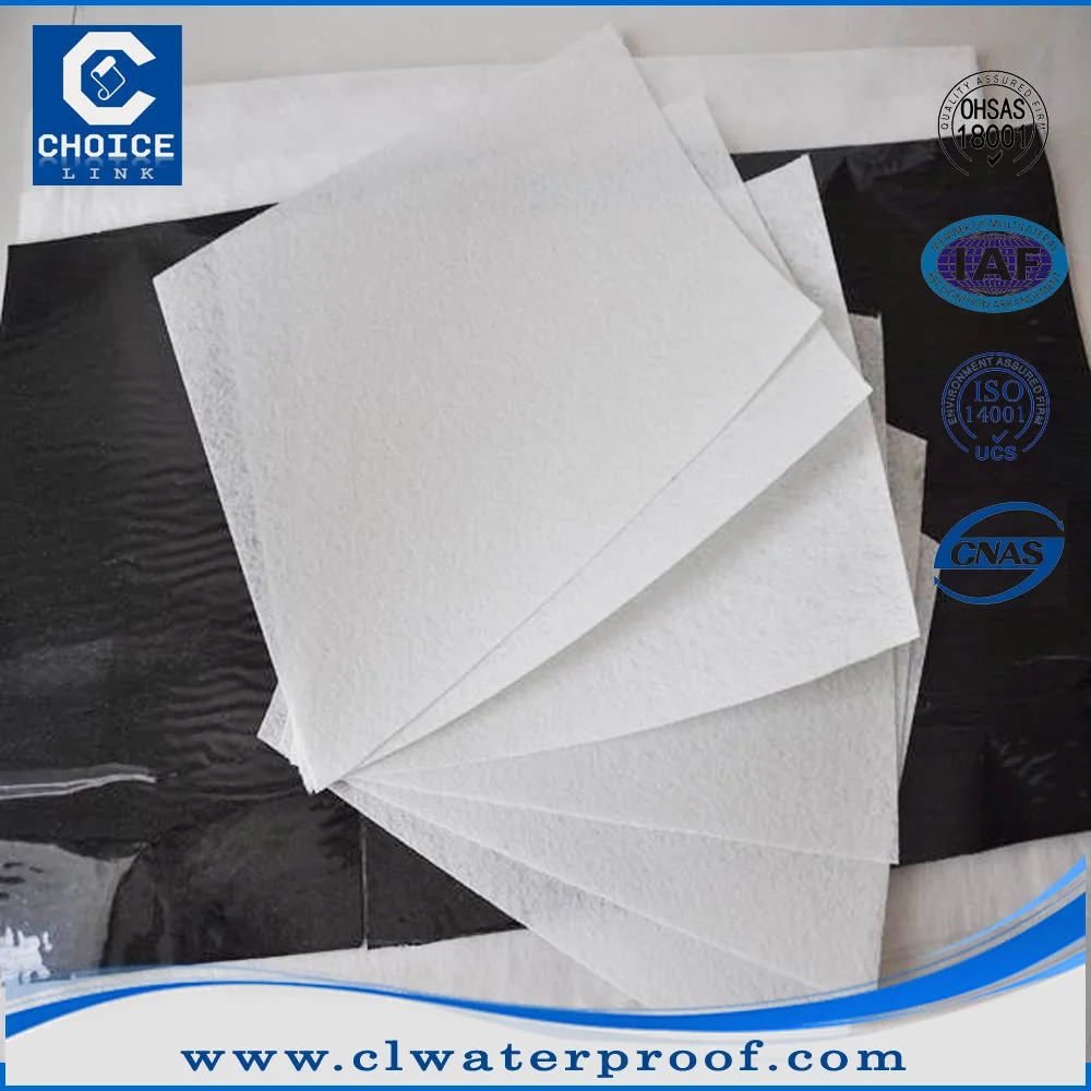 Spunbond Nonwoven Fabrics Polyester Roofing Mat For Waterproof Membrane ...