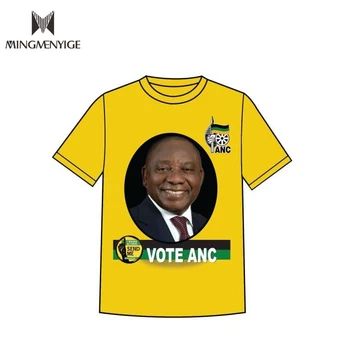 Cheap Custom Dye Sublimation Print 100% Polyester Vote Anc Election T ...