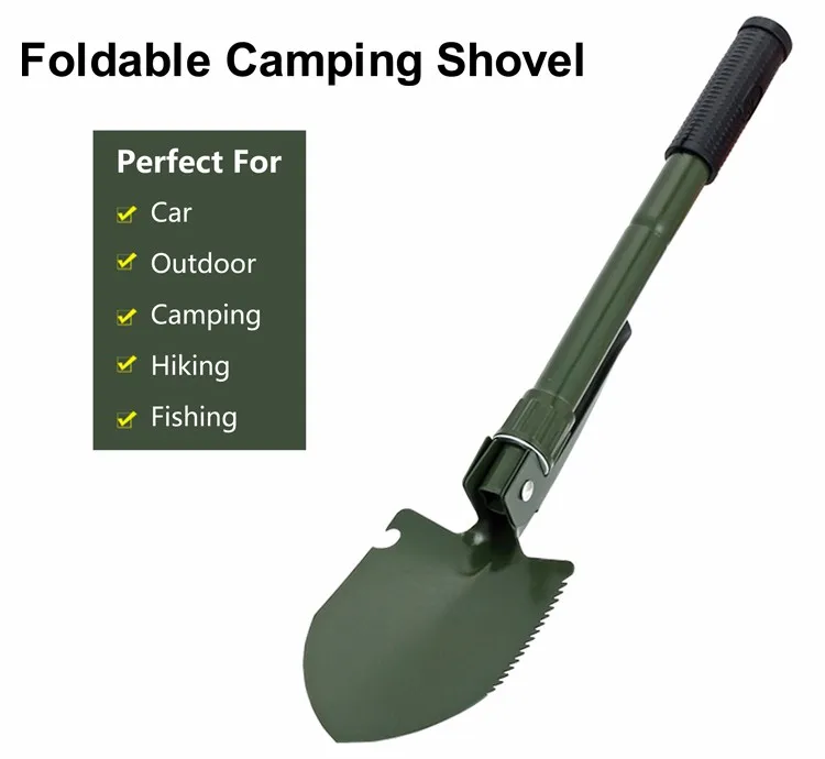 Oem Foldable Outdoor Mini Chinese Shove With Compass For Camping And ...