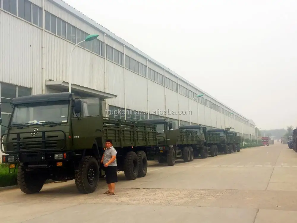 Shacman 6x6 Steyr All Terrain Military Cargo Trucks For Sale - Buy ...
