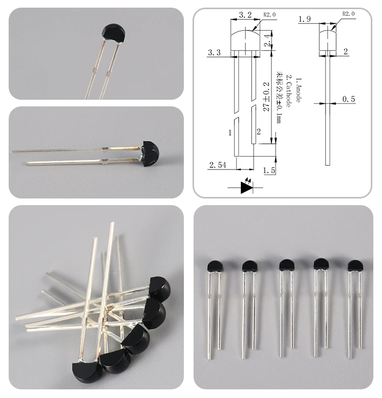 Phototransistor IR Receiver - High Sensitivity & Customizability