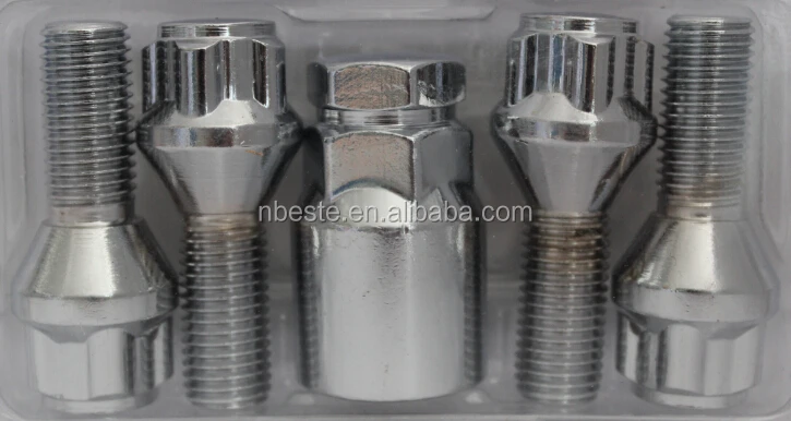 Wheel Lock Bolt/lock Set Spline Anti-Theft Wheel Bolts