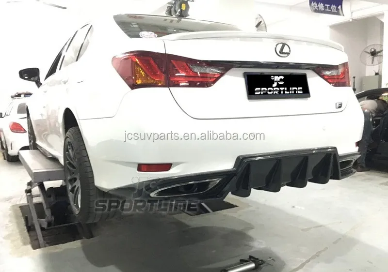 Gs350 Carbon Fiber Rear Bumper Diffuser For Lexus Gs350 F Sport - Buy ...