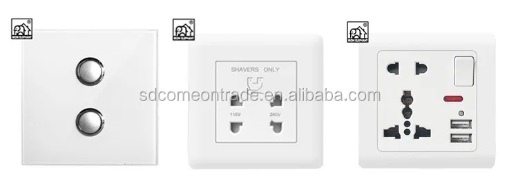 Australia Standard Wall Mounted 10a Electrical Double Power Socket ...