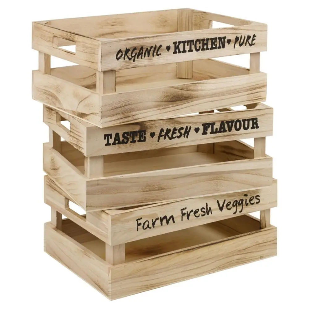 Kleine Hout krat dozen voor fruit groenten| Alibaba.com