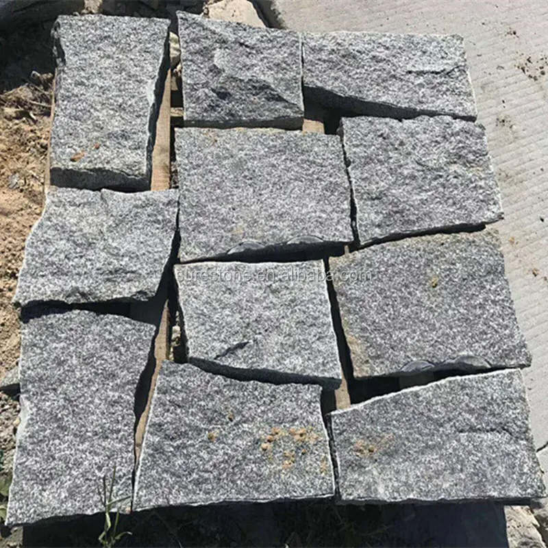 Natural Stone 654 Granite Small Size Cube Stone For Paving - Buy ...