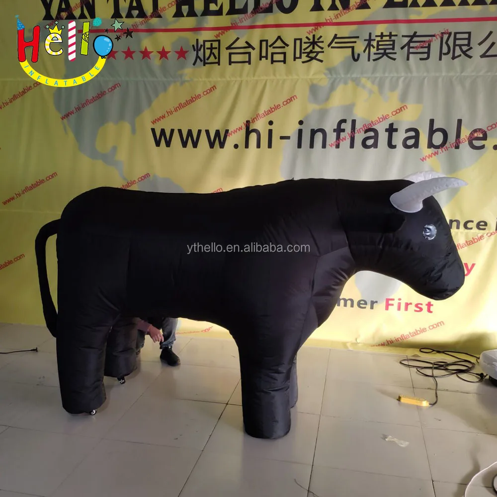 Outdoors Street Parade Inflatable Bull Costumes Spanish Fighting Bull