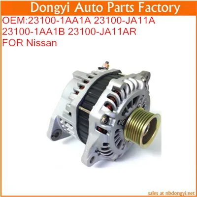 High Quality Alternator Oem:23100-1aa1a 23100-ja11a 23100-1aa1b 23100 ...