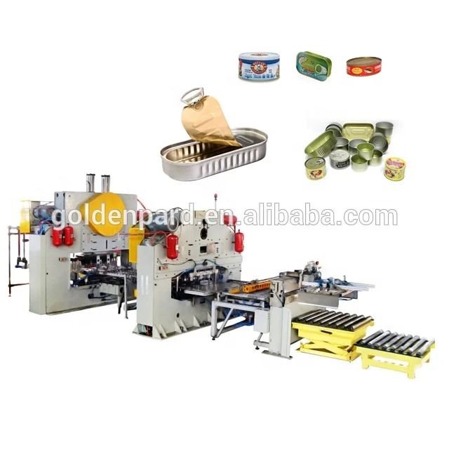 New Arrival Automatic Tin Can Making Machine Tin Can Production Line ...