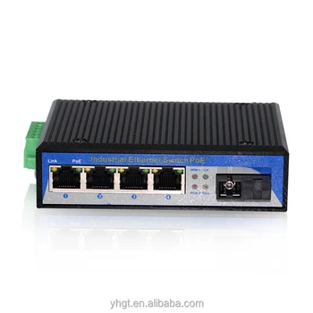 Moxa Type Media Converter 4 Ports Poe Switch With Fiber Slots - Buy ...
