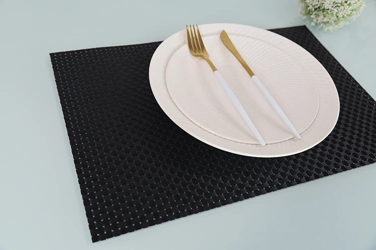 Wholesale Pvc Dinner Plate Mat High Temperature Resistance Placemat ...