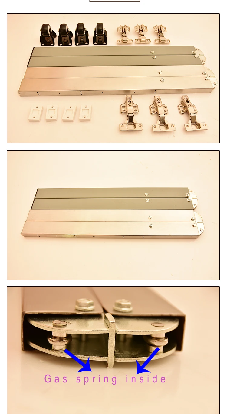 New Arrival Concealed Moveable Extension Dinner Table Mechanism Folding ...