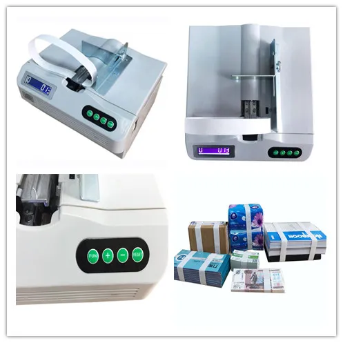 Mini Small Banding Strapping Machine for Bundling Banknotes