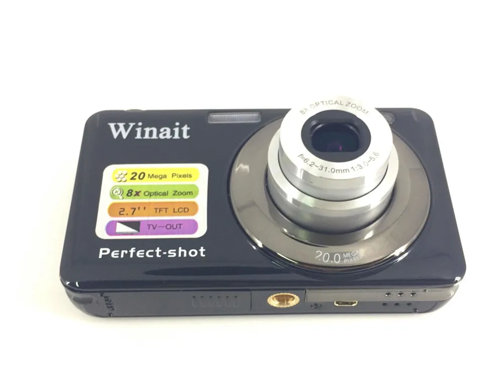 20 Mega Pixels Digital Video Camera,720p Mini Dv 8x Optical Zoom Camera ...