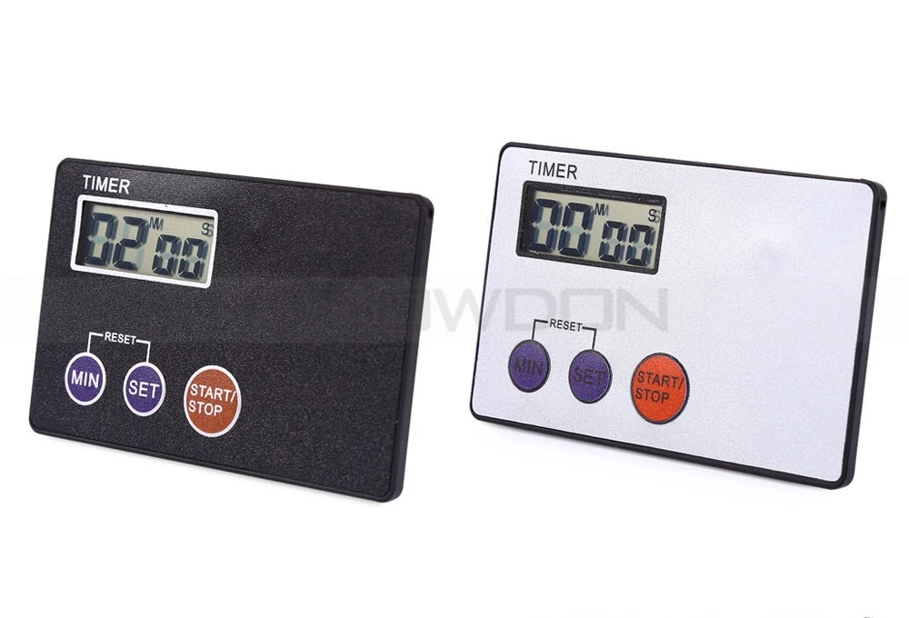 Mini Portable Card Timer Digital Kitchen Timer With Magnetic - Buy ...