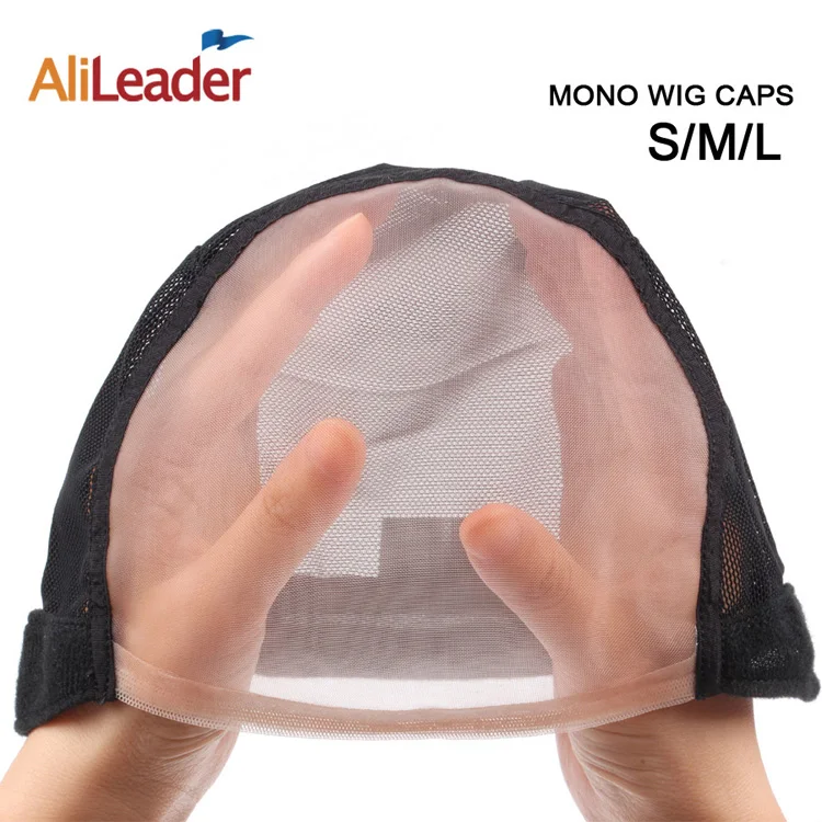Best Monofilament Wig Cap Most Similar To Scalp Skin L M S Size Mono ...