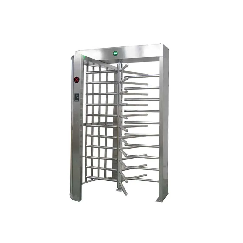 Single/two Channels Full Height Turnstile Gate Access Control System ...