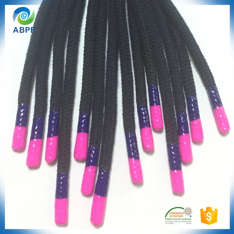 Drawstring With Dipped End Two-tone Silicone Tips - Buy Drawstring With ...