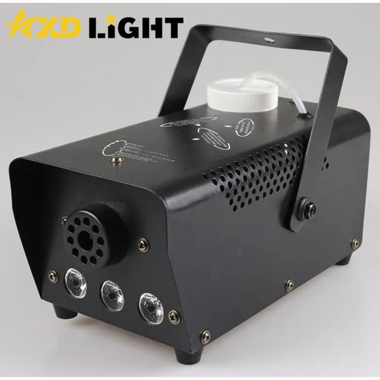 Mini Smoke Machine Light 3pcs Rgb Led Fog Machine With Remote Control ...