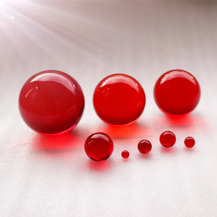 Hot Sale Red Color 16mm25mm35mm100mm120mm150mm Glass Ball Solid Red ...
