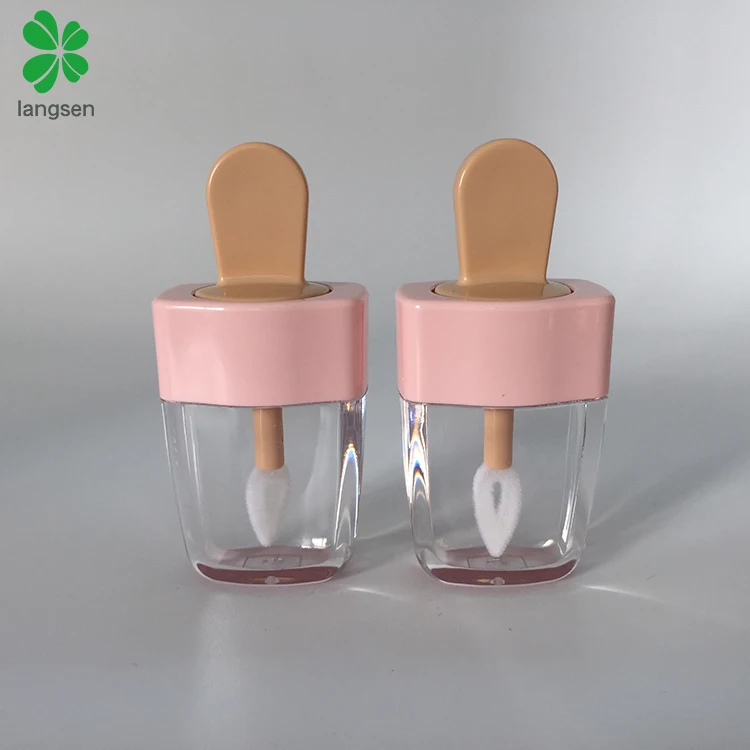 Plastic Ice Lolly Shaped Lip Gloss Containers - DIY Cosmetics