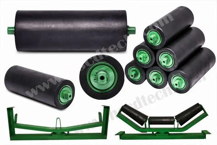 3 Roll Trough Roller For Belt Conveyor - Buy 3 Roll Trough Roller For ...