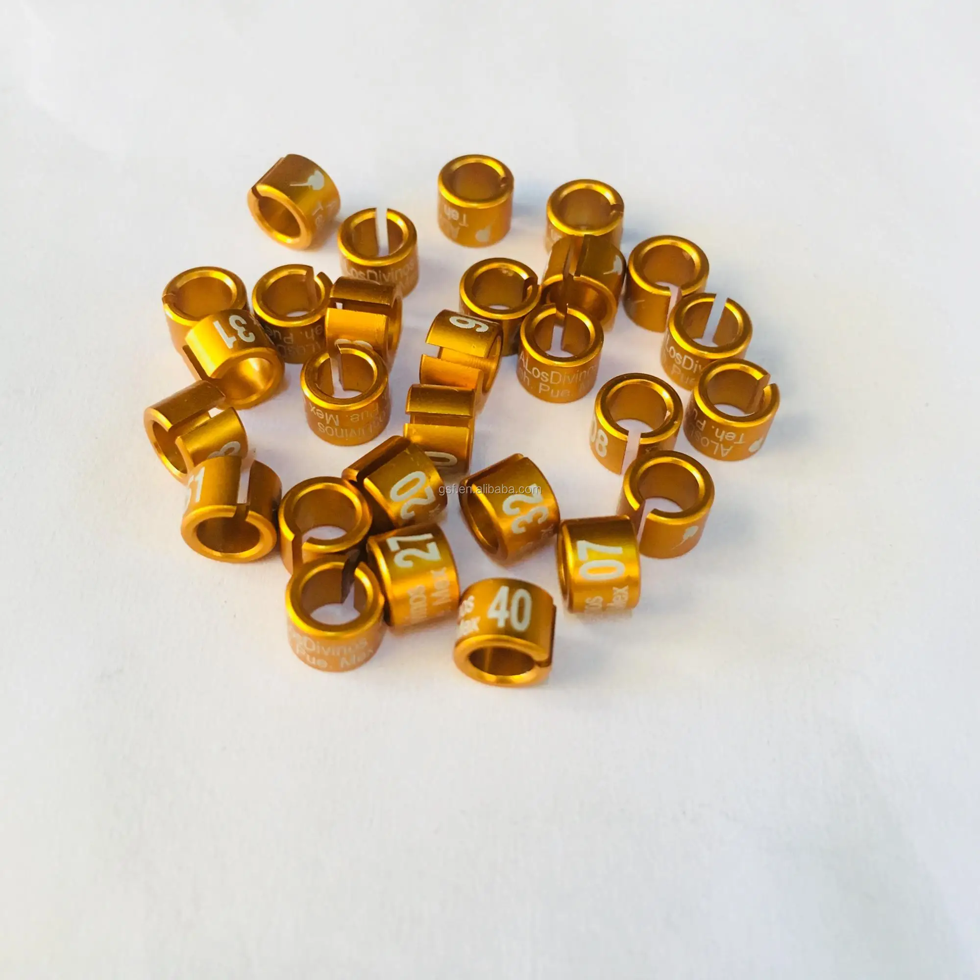 Open Clip Bird Leg Rings For Sale,Aluminum Rings For Canary,Finch ...