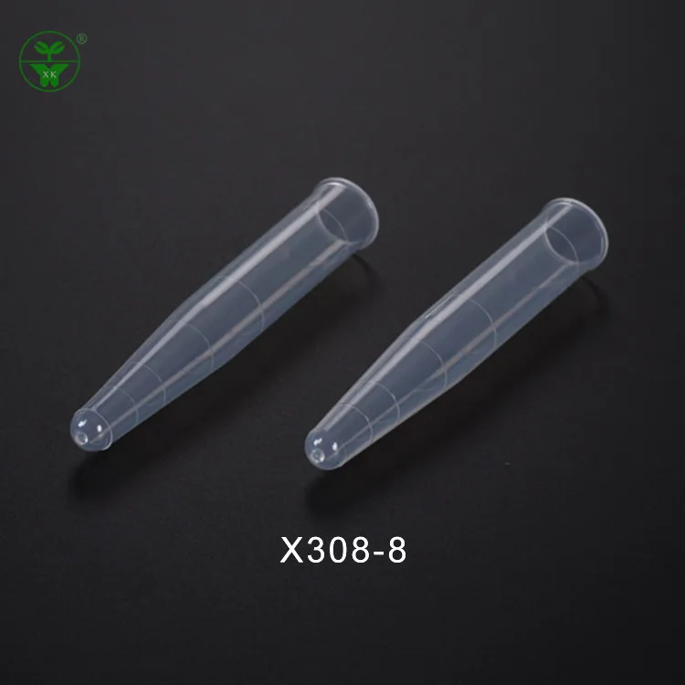 Transparent Color Disposable Plastic Pe Conical Bottom Test Tube - Buy ...