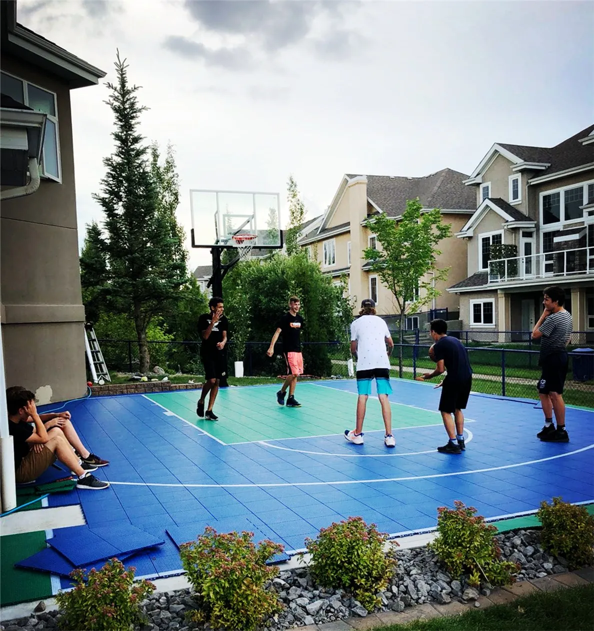 PP Interlock Professional Floor Tiles for Roller Skating Court