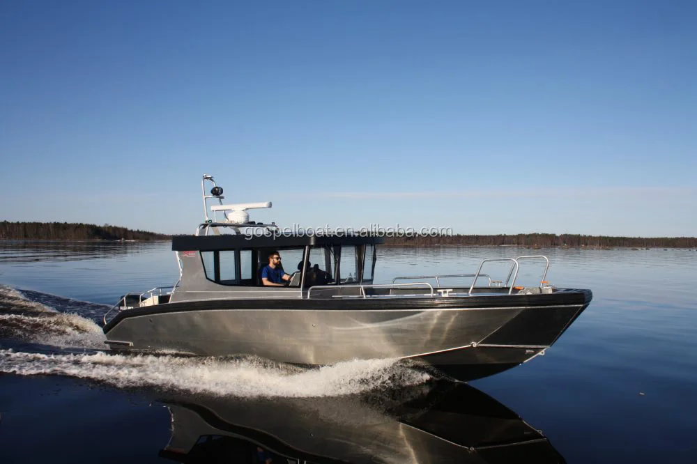 9m Powerful Aluminum Patrol Boat Fishing Vessel - Gospel