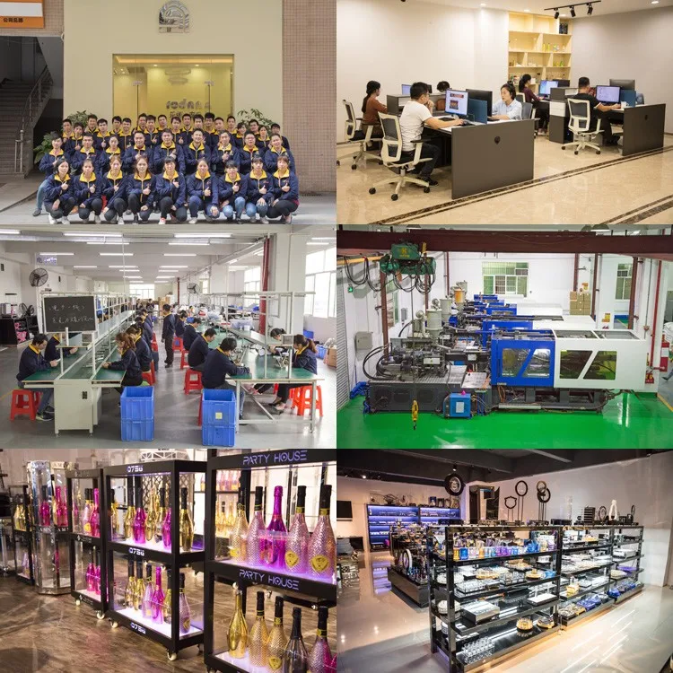 Led Display Bottle Glorifier Wine Bar One Bottle Presenter - Buy Led ...