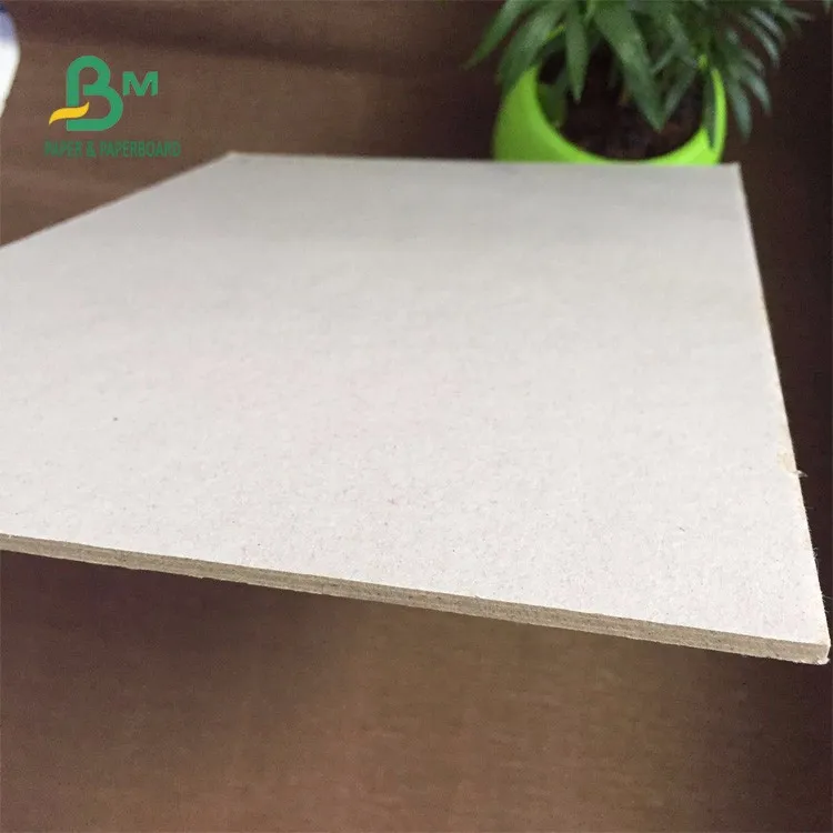 550gsm 650gsm 1mm 1.5mm 2mm 2.5mm 3.0mm Triplex Gray Chip Board With ...
