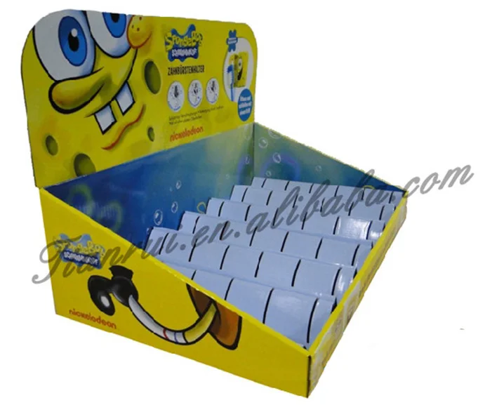 Custom Tabletop Plastic Corrugated Display Stands,Free Standing ...
