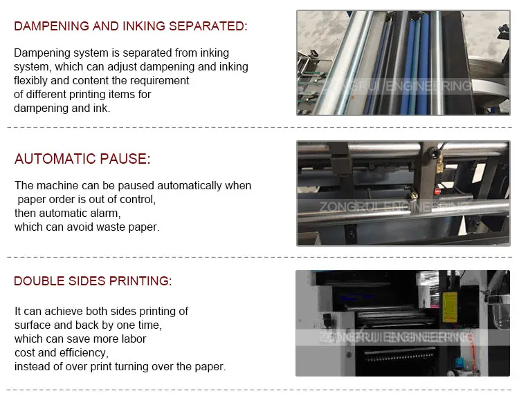 Zr47iidsh Two-sided Offset Printing Machine Price Usd In India Single ...