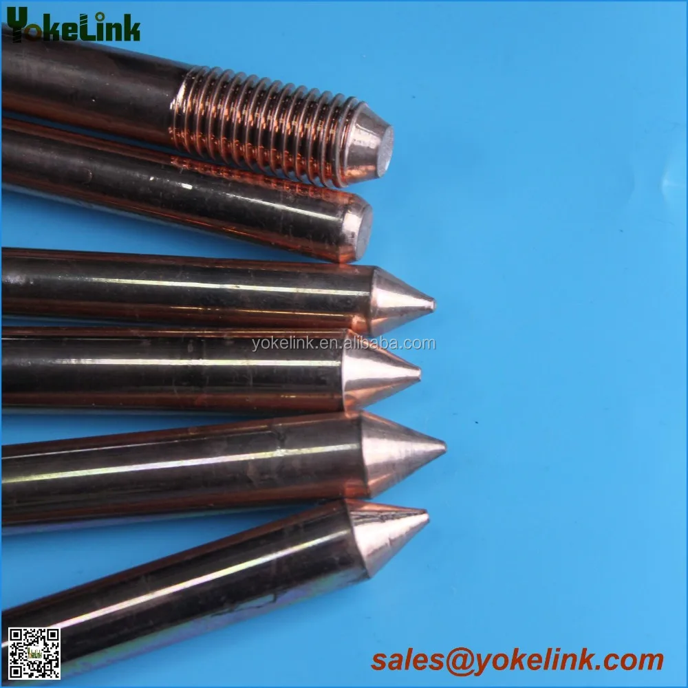 Galvanized Steel Ground Earth Rod - Buy Galvanized Ground Rod Product ...